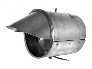Spin Collar for Metal w/ Scoop & Damper - Southwark Metal Mfg. Co.